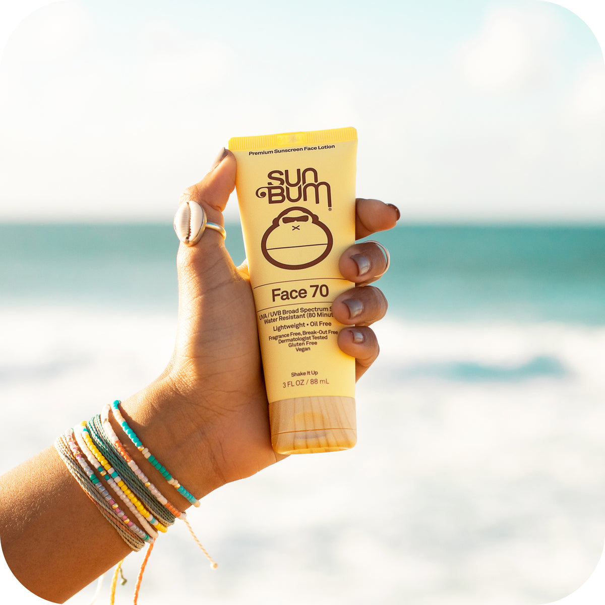 SPF 70 Clear Face Sunscreen Lotion 3 Oz – Parasol Y Mar